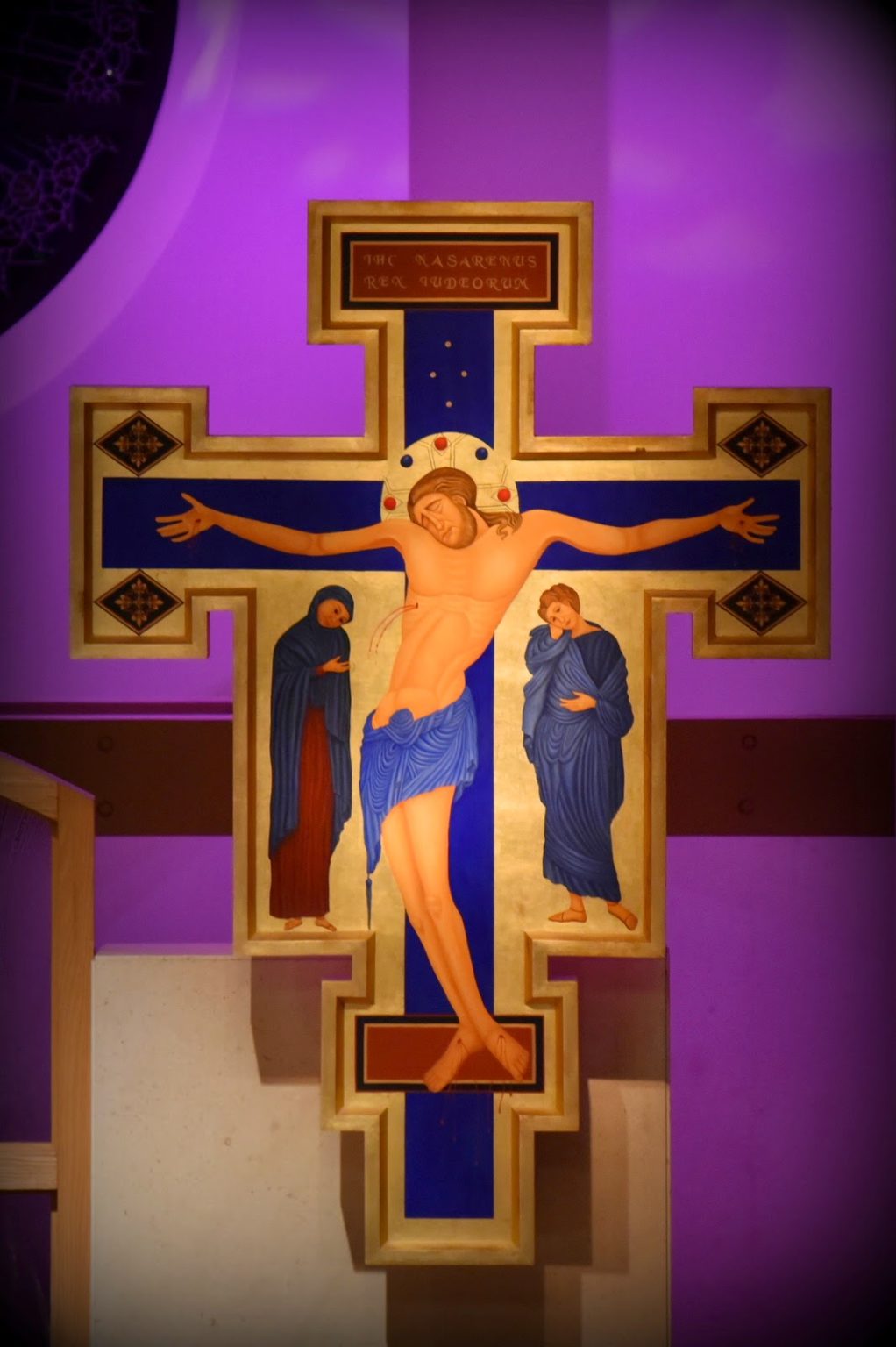 The Blue Cross at OLG – Our Lady of Guadalupe Church